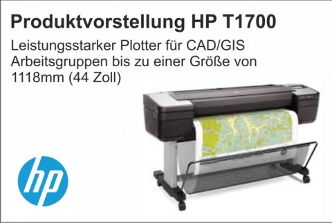 News Oktober - Produktvorstellung Plotter HP T1700 - Kreisch Bürotechnik
